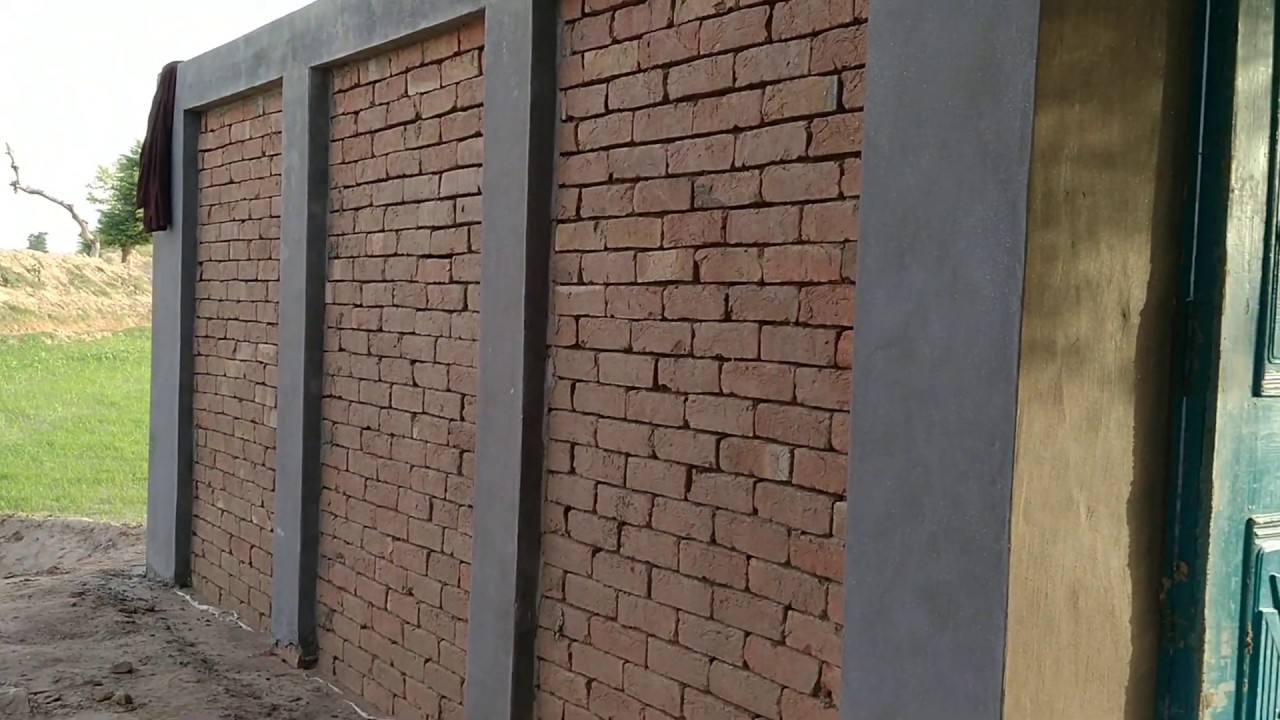 4 inch wall Complete part 2 - YouTube