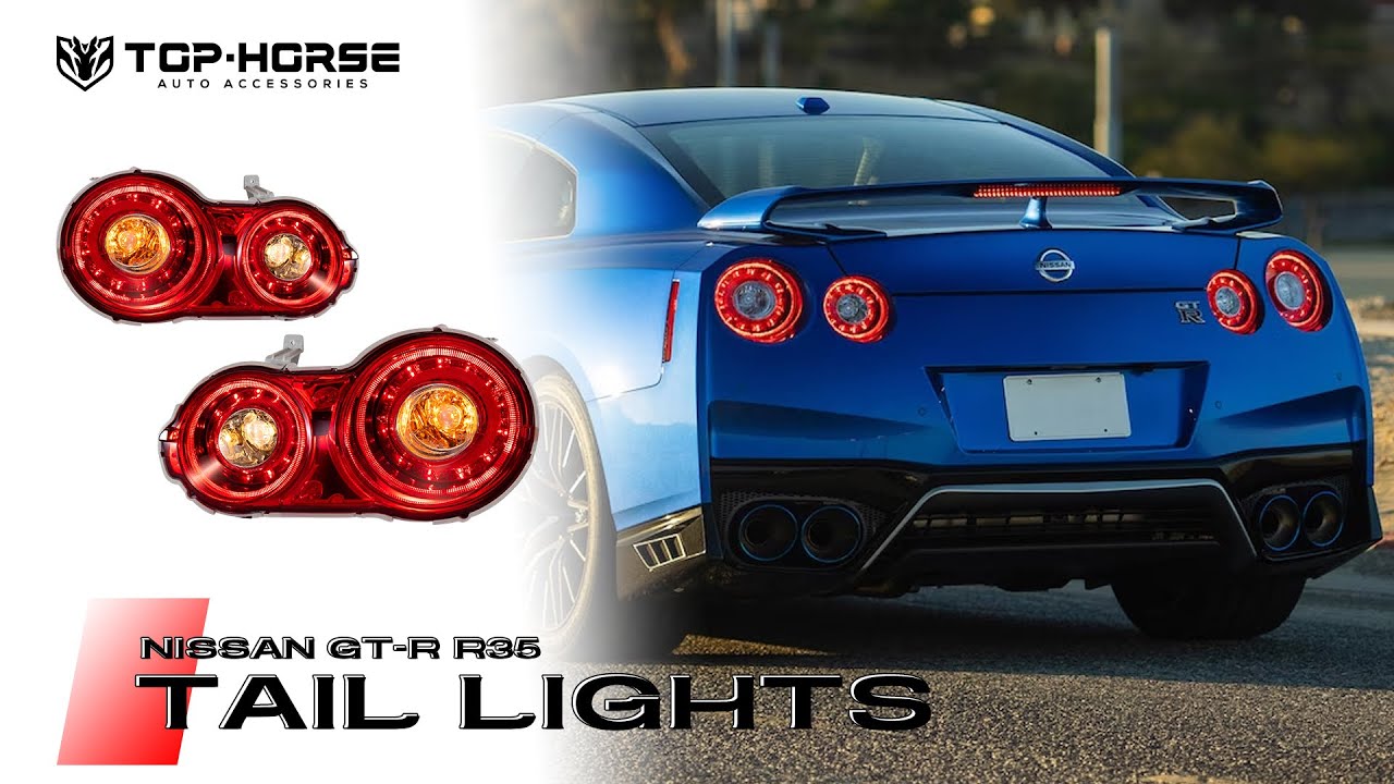 Nissan GTR R35 Tail Light - YouTube