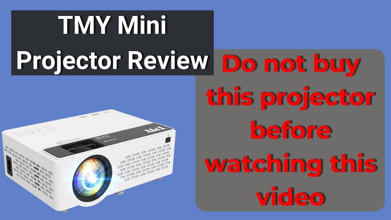 THIS is One of The BEST Projectors I've Found - TMY Mini Projector ...