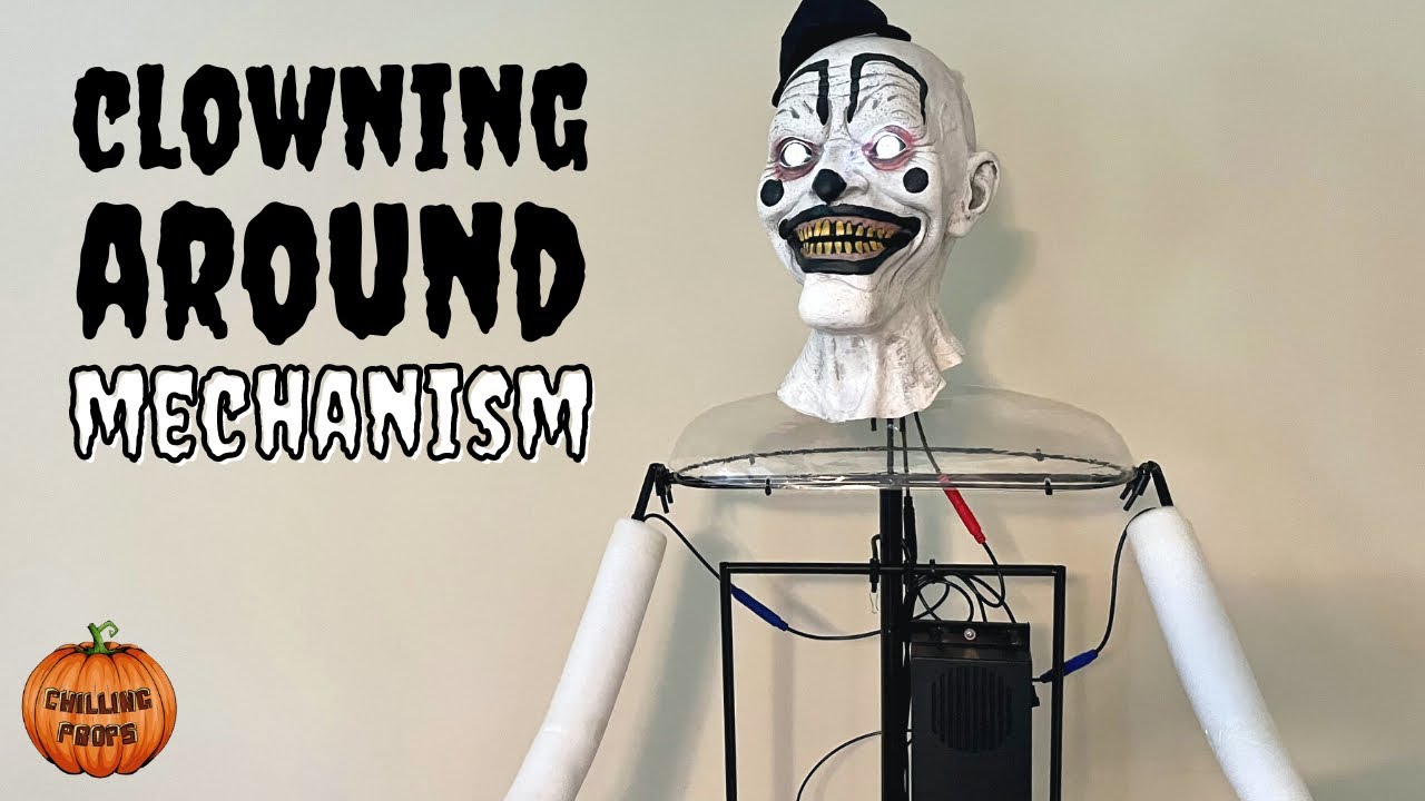 Clowning Around Animatronic Mechanism - YouTube