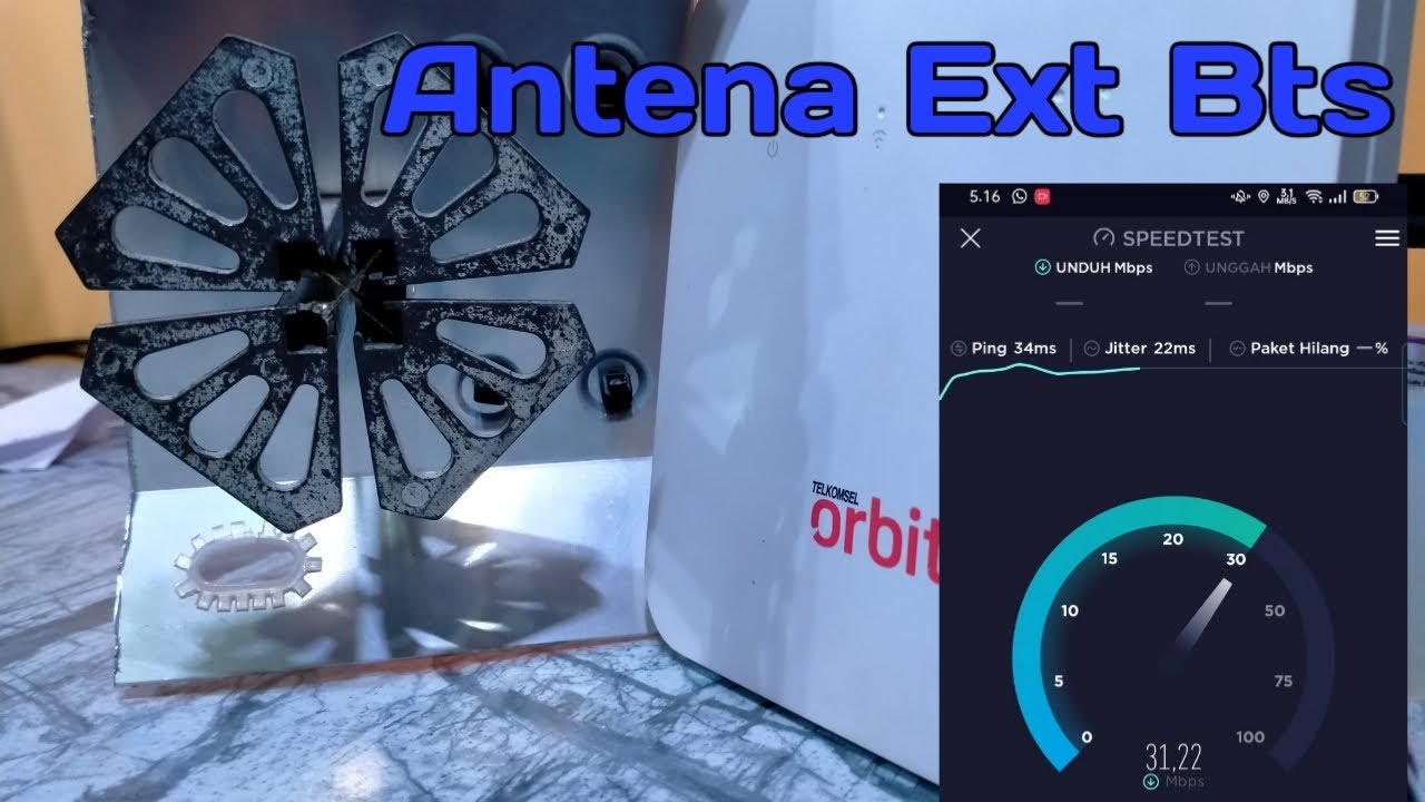 Antena 4G Ext Bts - YouTube