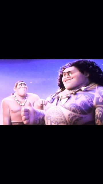 Maui's big fan - Moni #moana2 #disney #maui #shorts - YouTube