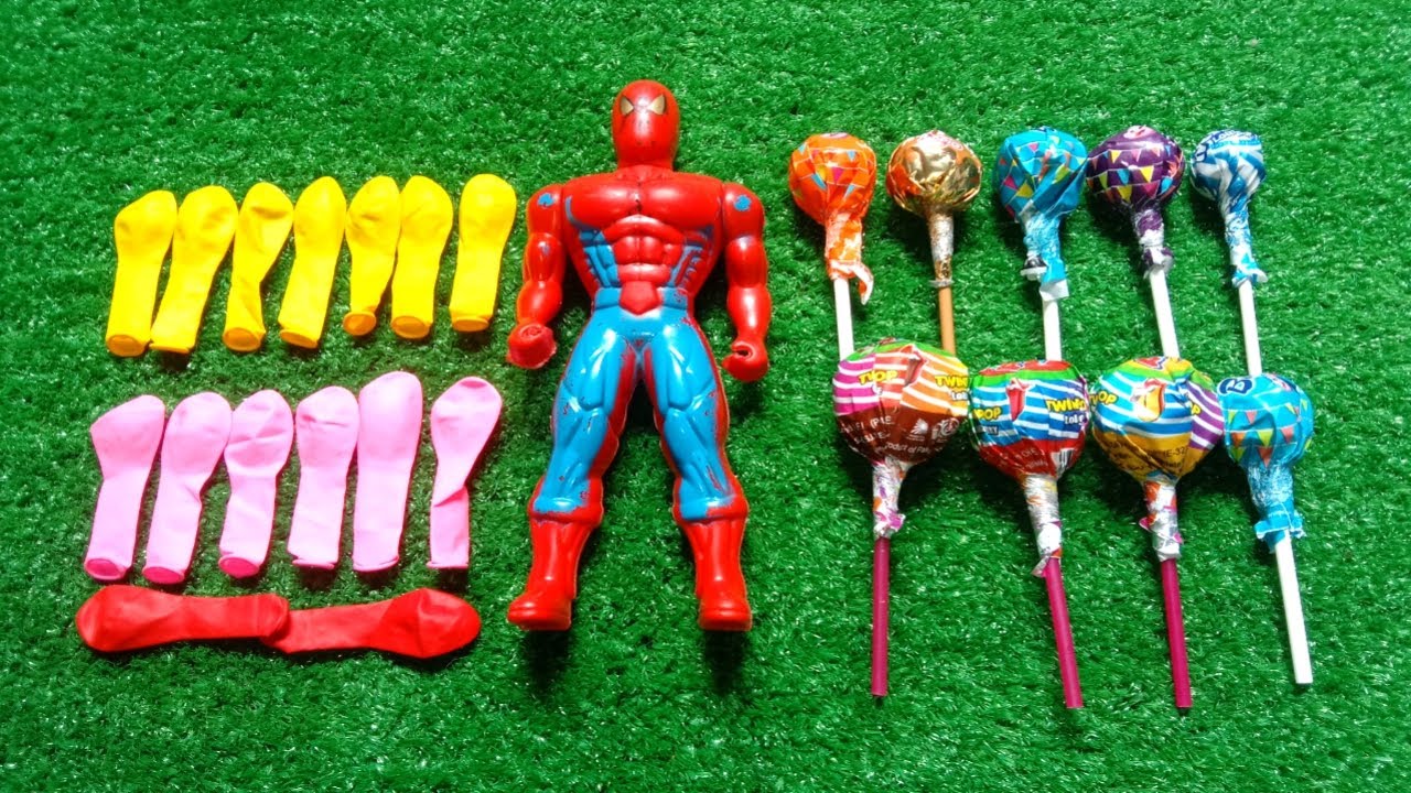 Super Hero Spider Man || Fun With Balloon || ASMR Satisfying Video ...