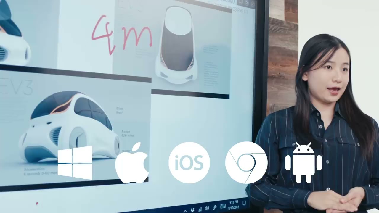 Viewsonic Interactive Flat Panel IFP 7550-3 (Introduction) - YouTube