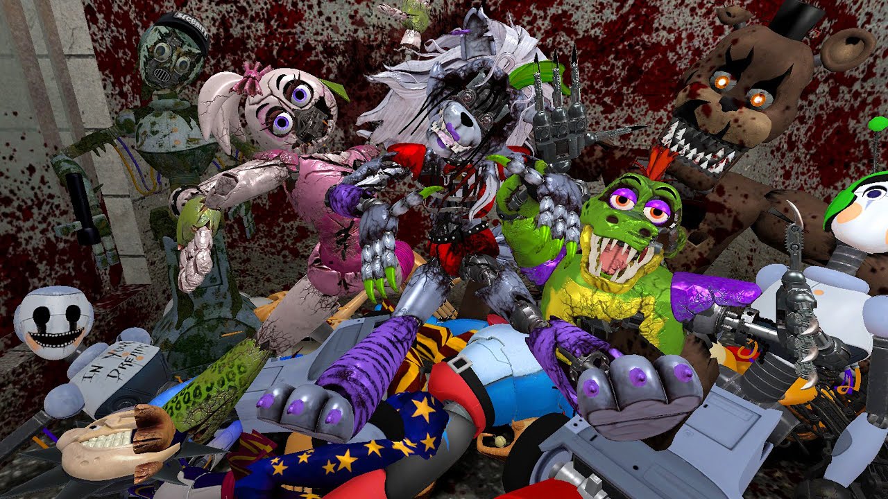 I Created New The MEGA ULTIMATE Animatronics in Boneworks VR! In Garry ...