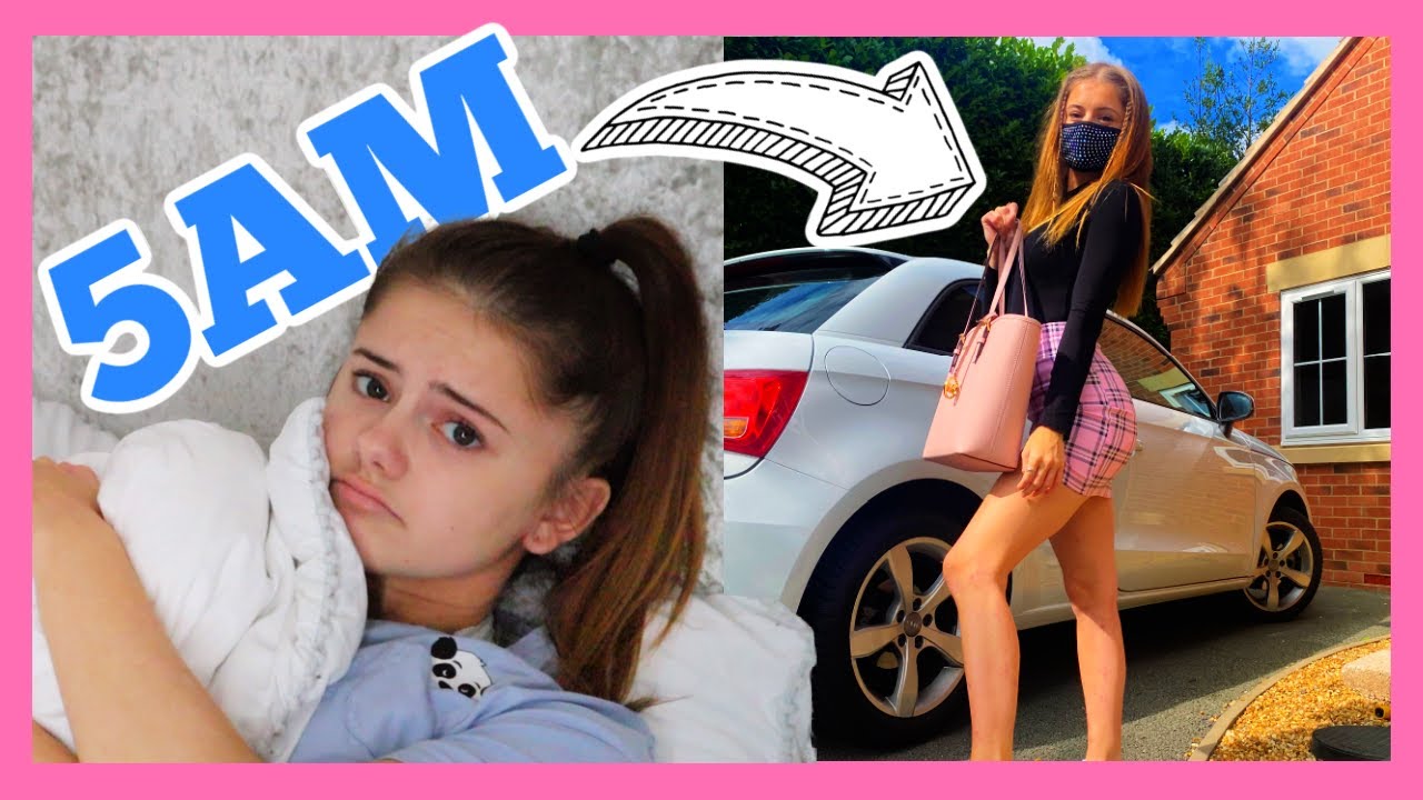 My BACK to SCHOOL Morning Routine 2020! || Ellie Louise - YouTube