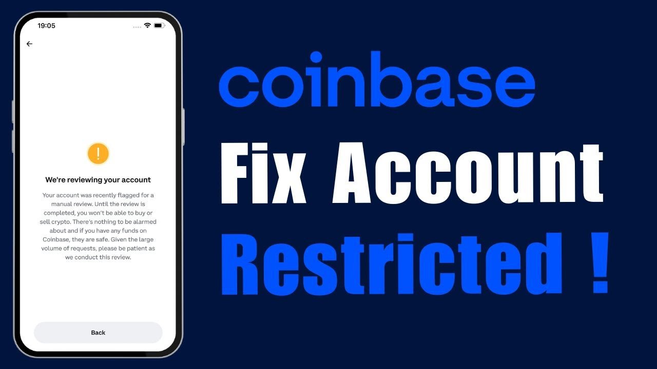 How To Fix Coinbase Account Restricted ! (2024) - YouTube
