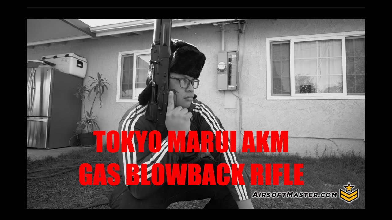 Tokyo Marui AKM Gas Blowback Rifle (Tokyo Marui 1st! URA! Into AK Gas ...