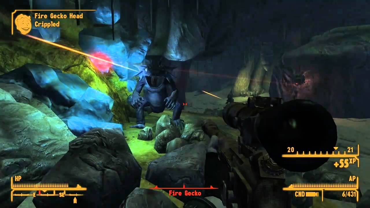 Fallout New Vegas Bleed Me Dry - Fire Gecko Eggs - YouTube