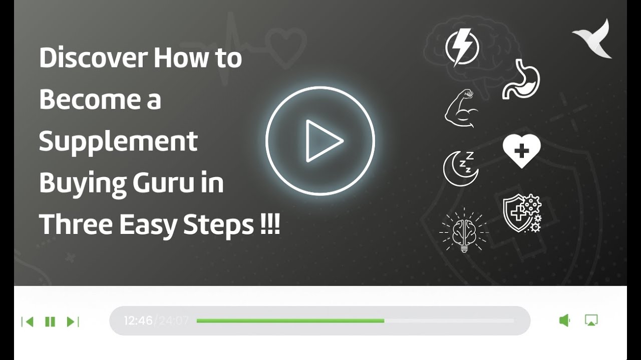 GENMAG | Become a Supplement Buying Guru in Three Easy Steps - YouTube
