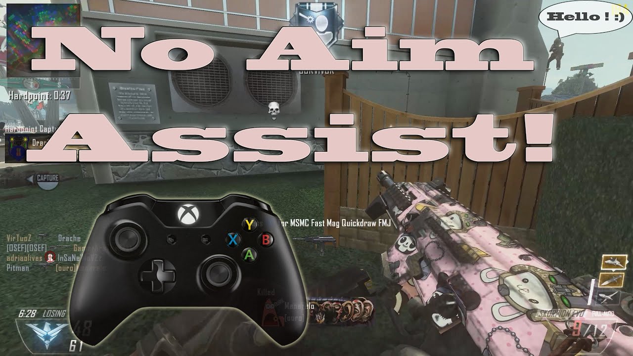 No Aim Assist Black Ops 2 PC Controller Gameplay.. Streaks aren't OP ...