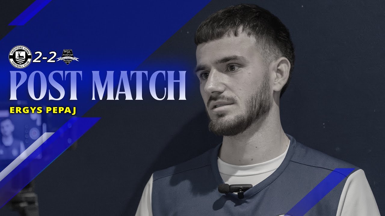 Post Match | Ergys Pepaj | Hertford Town 2-2 WGC | Saturday 22nd February - YouTube