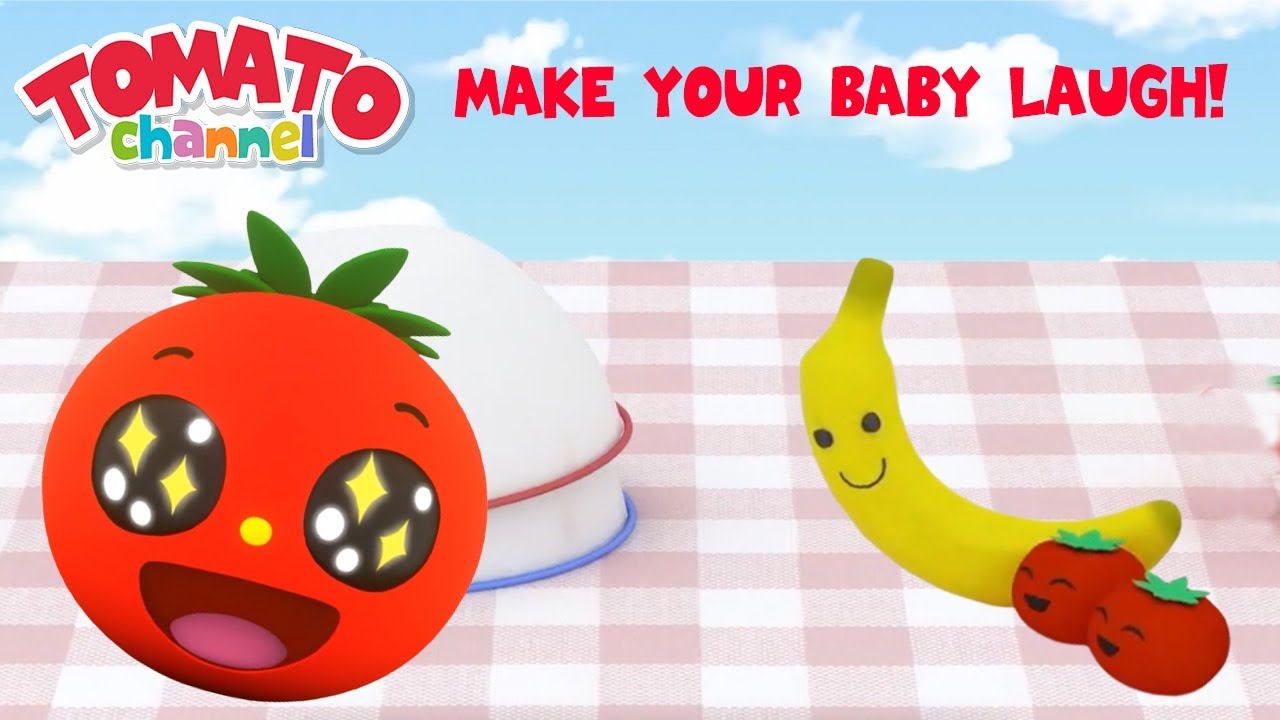 MAKE YOUR BABY LAUGH! - Tomatoes FUNNY videoes🍅 | TOMATO channel | Baby ...
