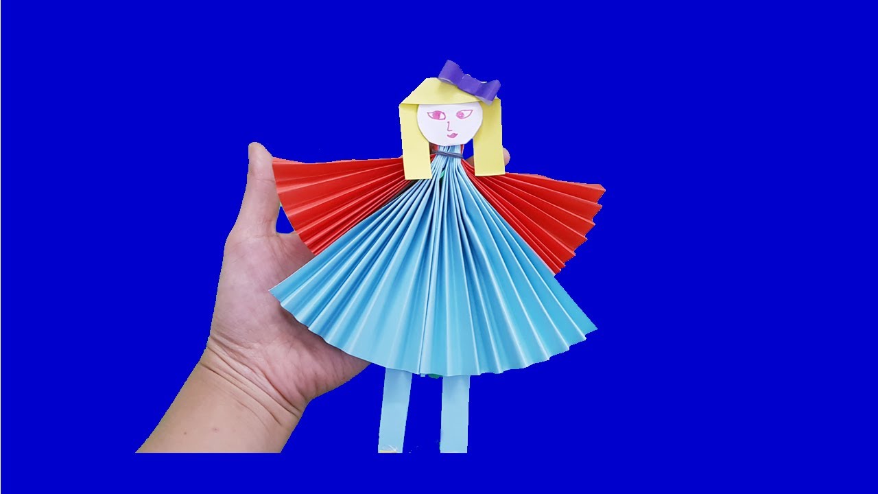 How To Make A Paper Doll Making Kids Paper Crafts How To Make How To Make A Paper Doll Making Kids Paper Crafts How To Make