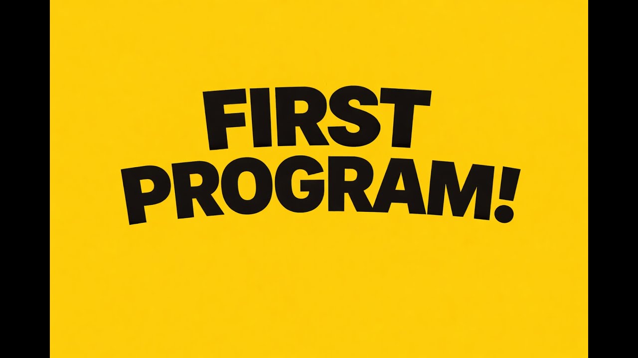 Basic Program Part-1 (Session-9) - YouTube