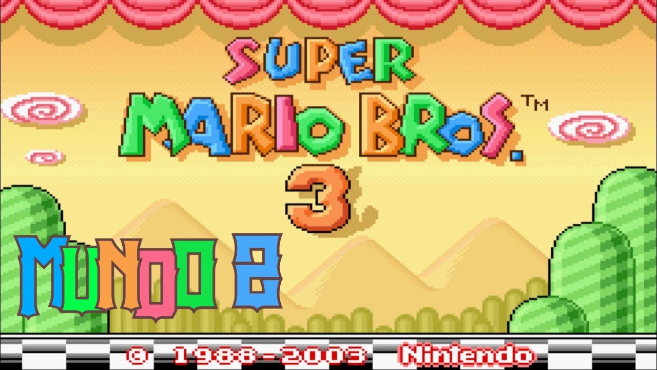 Super Mario Bros 3 GBA Mundo 2 - YouTube