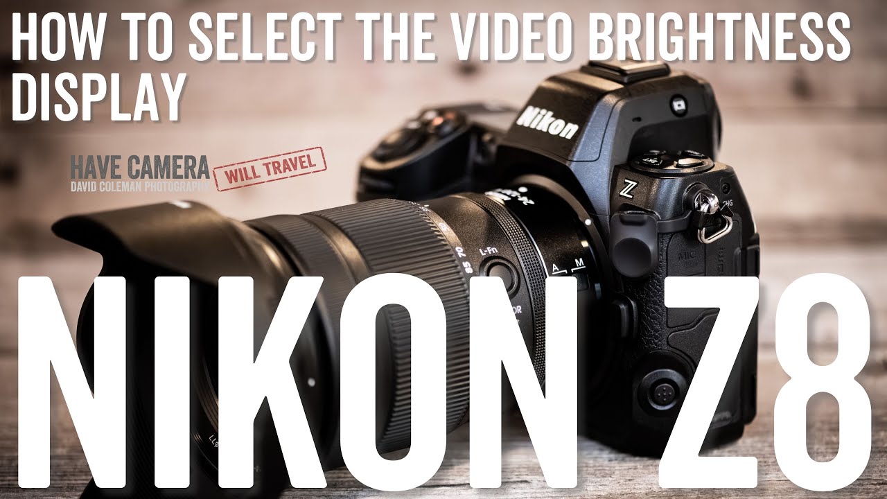 How to Enable the Brightness Information Overlay When Shooting Video on the Nikon Z8 - A quick ...