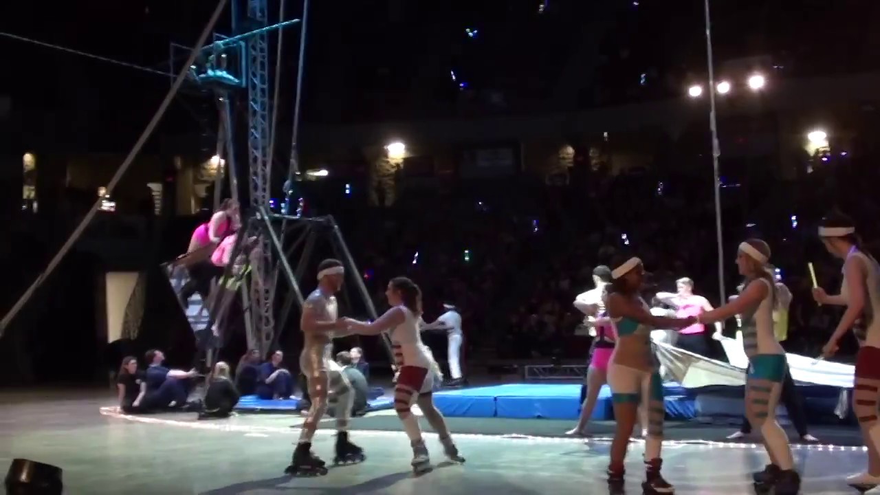 2017 Gamma Phi Circus Russian Swing - YouTube