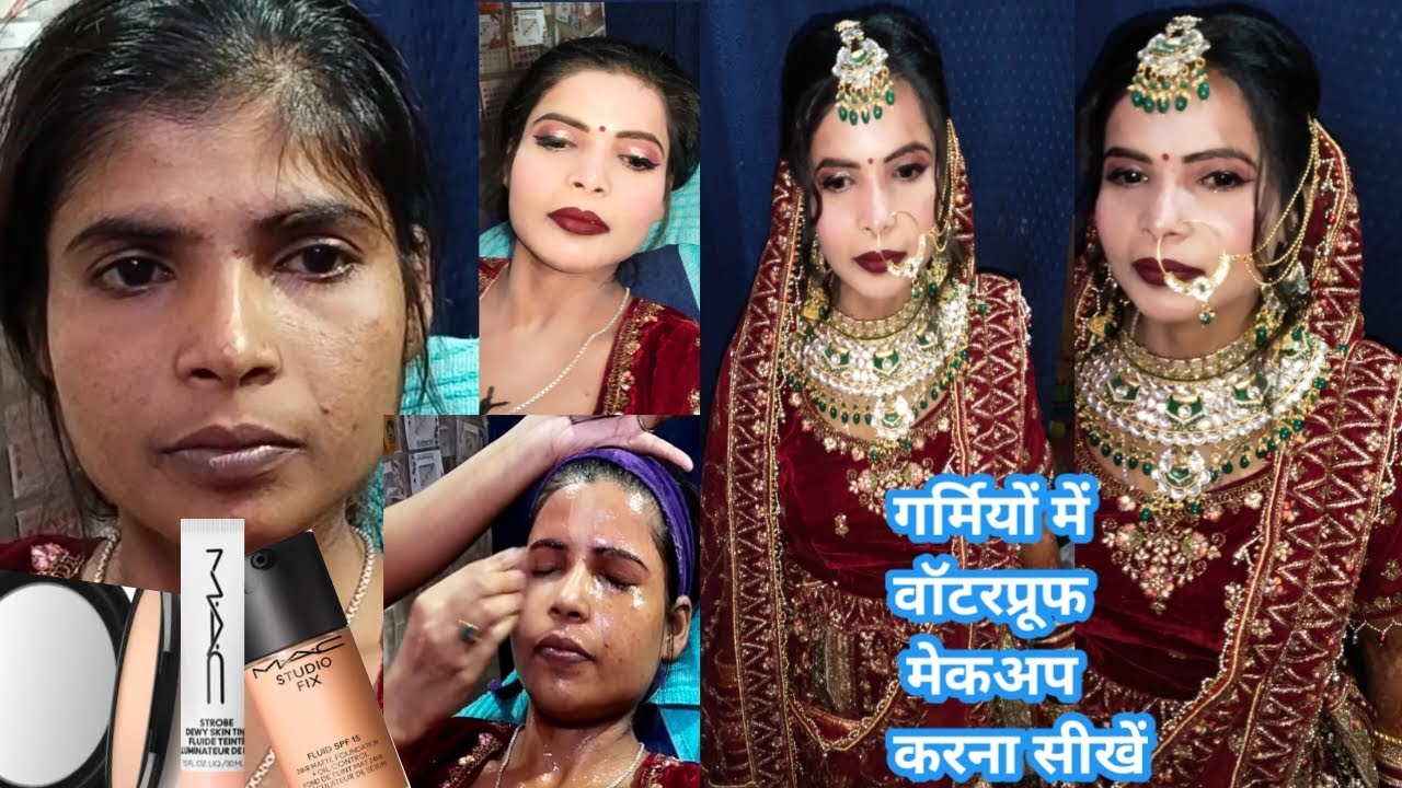 HD Bridal Makeup Tutorial Step By Step 🫰 Trending Makeup Tutorial || Glossy makeup look #makeup ...