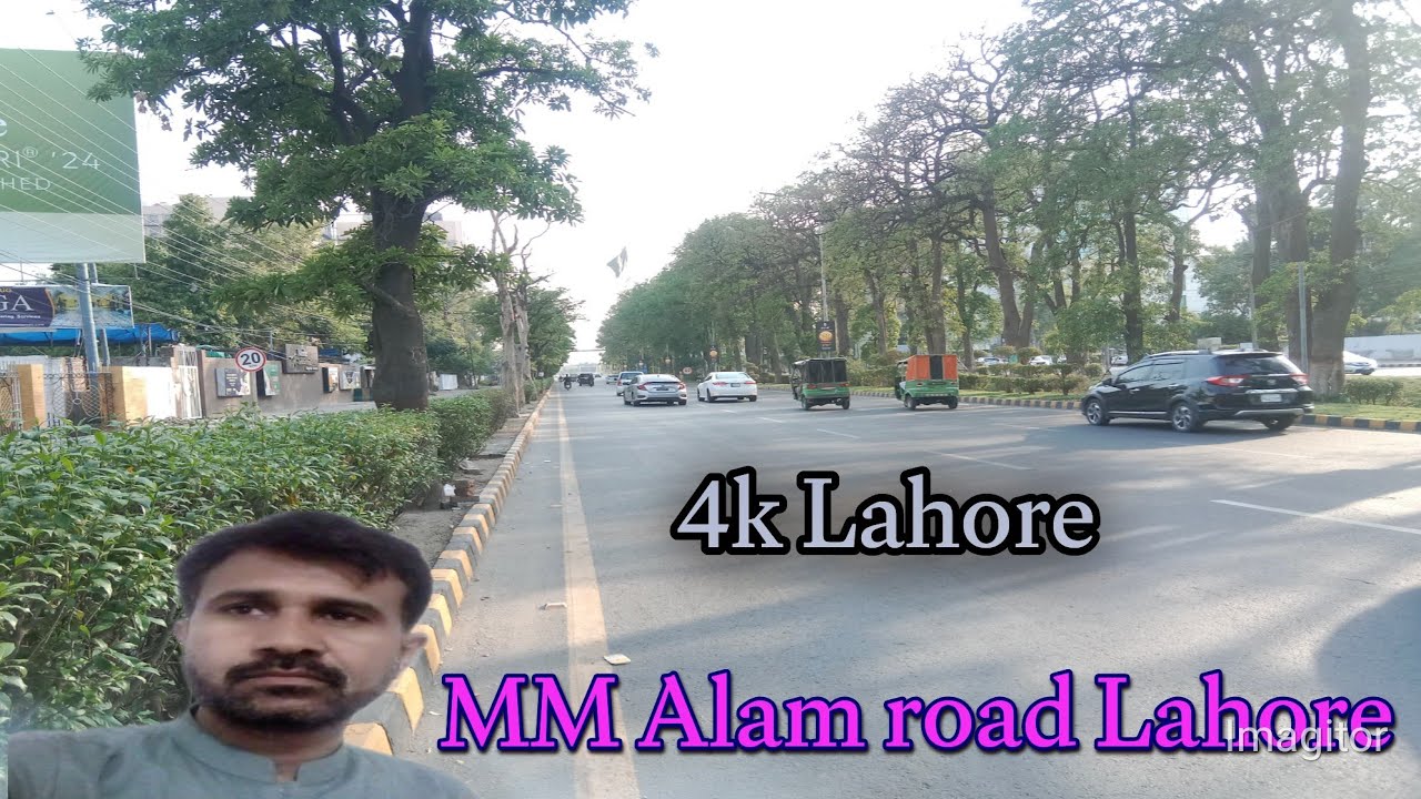 bike ride travel | # MM Alam road Lahore Pakistan - YouTube