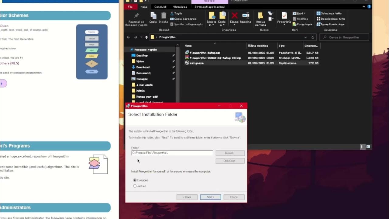 TUTORIAL FLOWGORITHM #1 - Installazione, interfaccia, introduzione ...