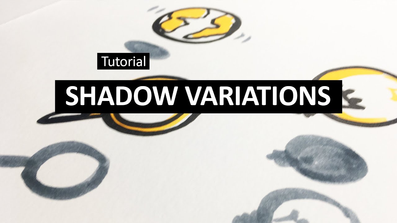 Graphic Recording Tutorial 9: Shadow Variations - YouTube