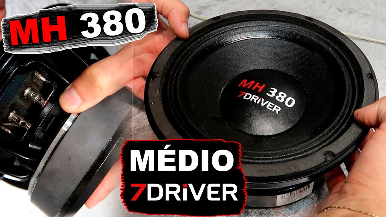 Médio 7Driver MH380 (2021) 8 Polegadas 380 RMS - Review Completo - YouTube