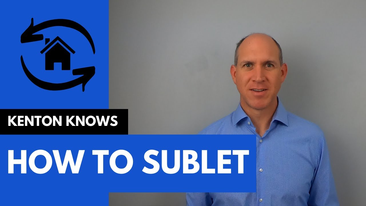 How to Sublet your Rental #sublet #sublease #howtosublet - YouTube