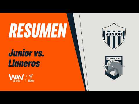 Junior vs. Llaneros (resumen y goles) | Liga BetPlay Dimayor 2026-1 | Fecha 17
