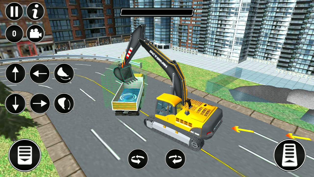 Jcb game | track loded with jcb | JCB game video for kids - YouTube