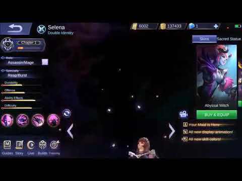 Selena October Starlight Skin Double Identity Gameplay (Better Than ...
