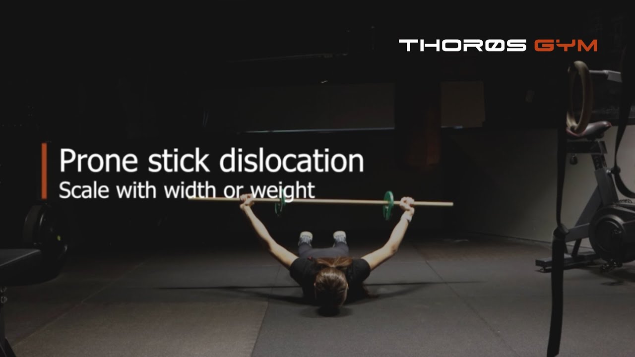 Prone stick dislocation - YouTube