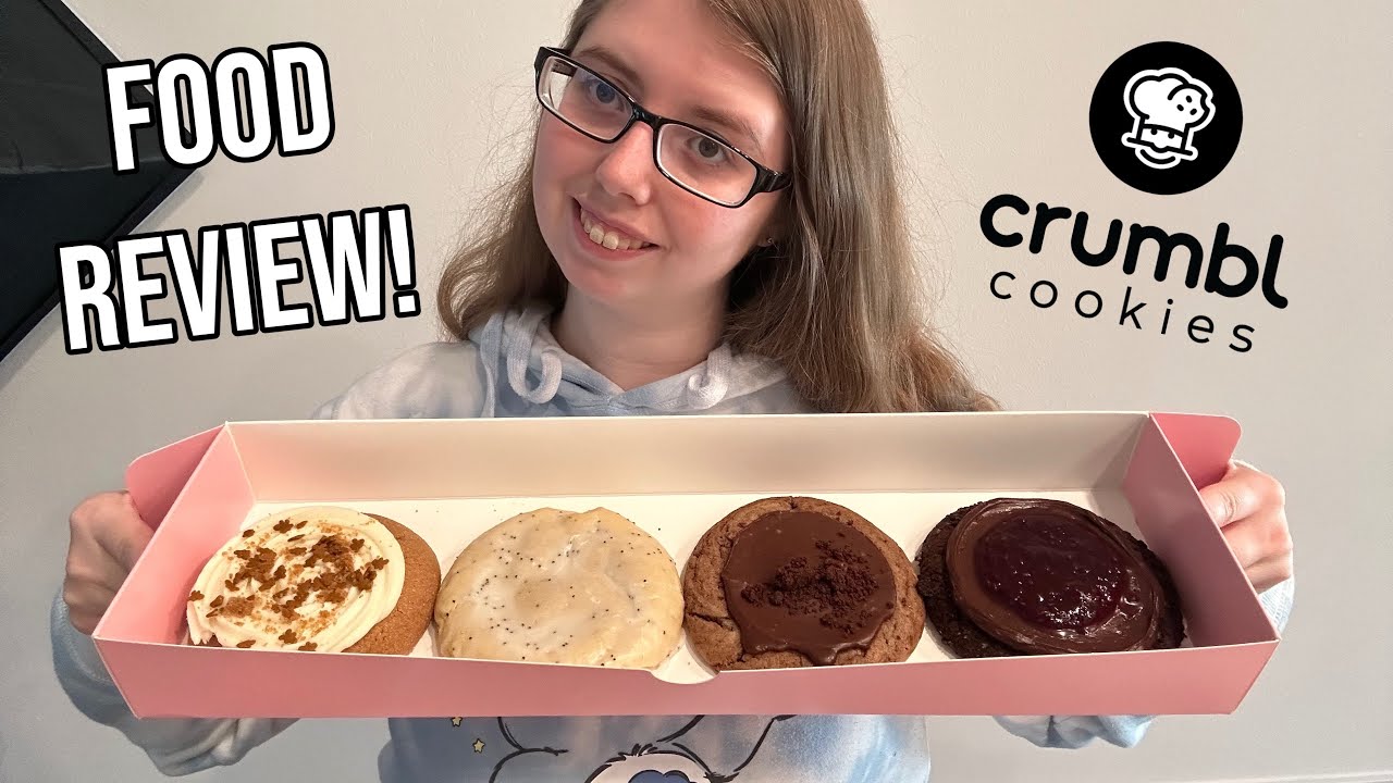 Crumbl Cookie Review! (Lemon Poppy, Chocolate Raspberry Truffle ...