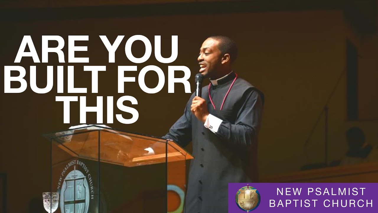 "Are You Built For This", Rev. Joshua Thomas 12:00pm, March 10, 2019 ...