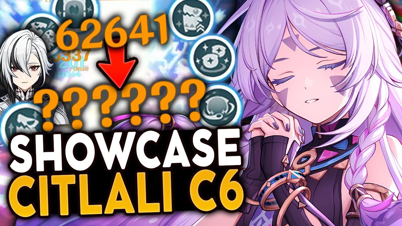 GIGA BUFF DES DPS PYRO/HYDRO ! | Showcase Constellation 0 à 6 Citlali ...