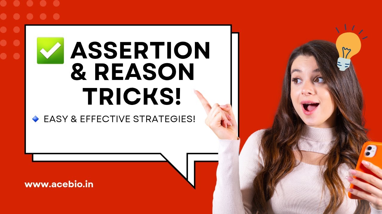 How to do Assertion Reason Questions | - YouTube