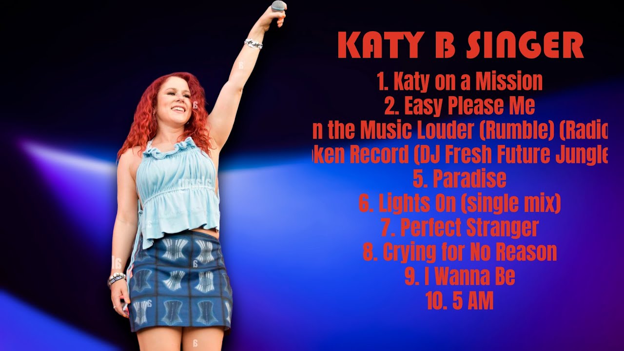 Katy B Singer-Year's top music roundup-Prime Chart-Toppers Lineup ...