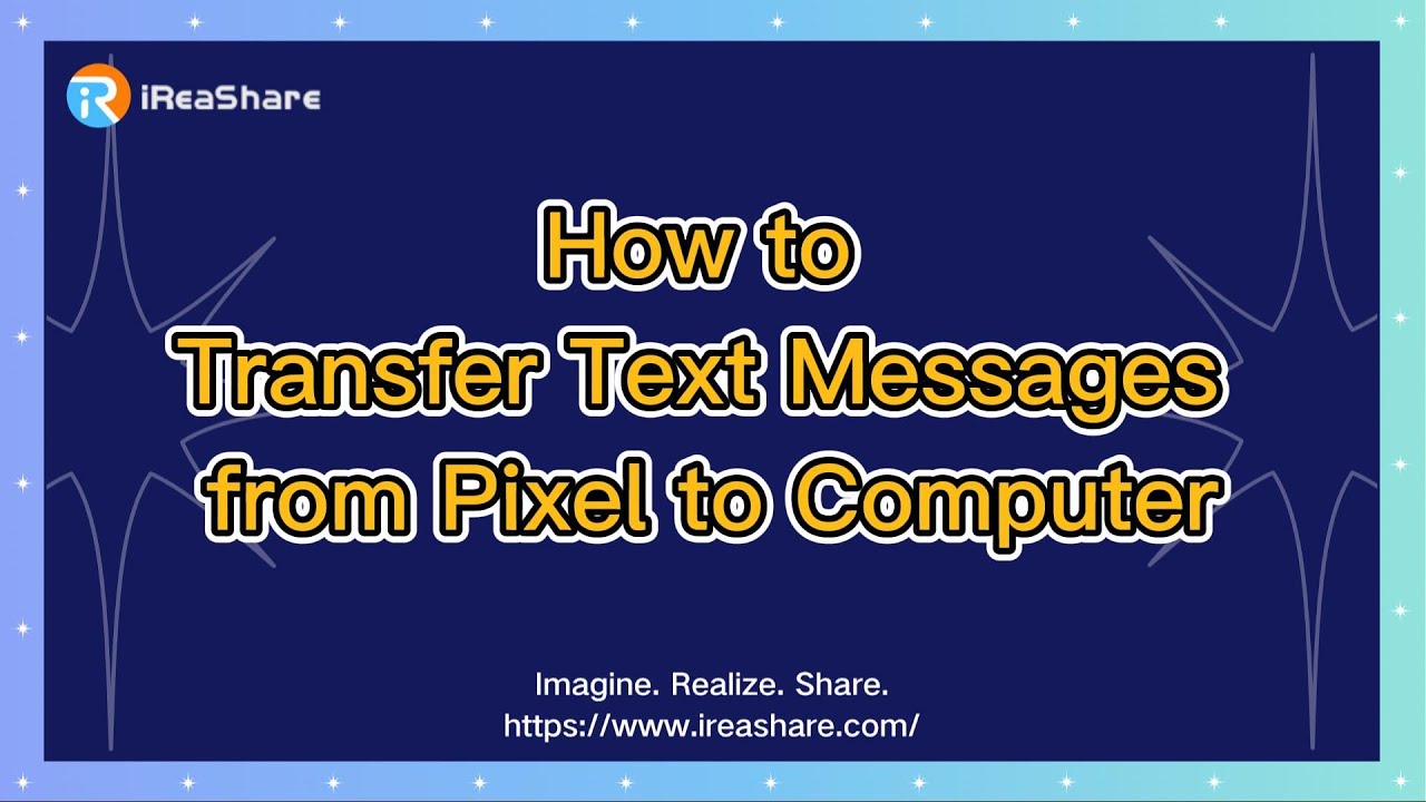 How to Fast Transfer Text Messages from Pixel to Computer - YouTube