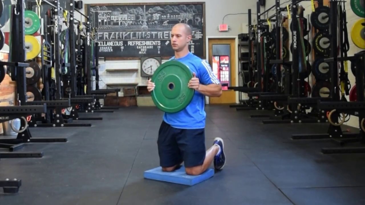 Tall Kneeling Plate Press - YouTube