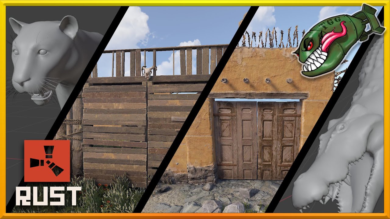 Rust What's Coming | High Wall Skins, New Rustigé Egg, Tigers, Panthers ...