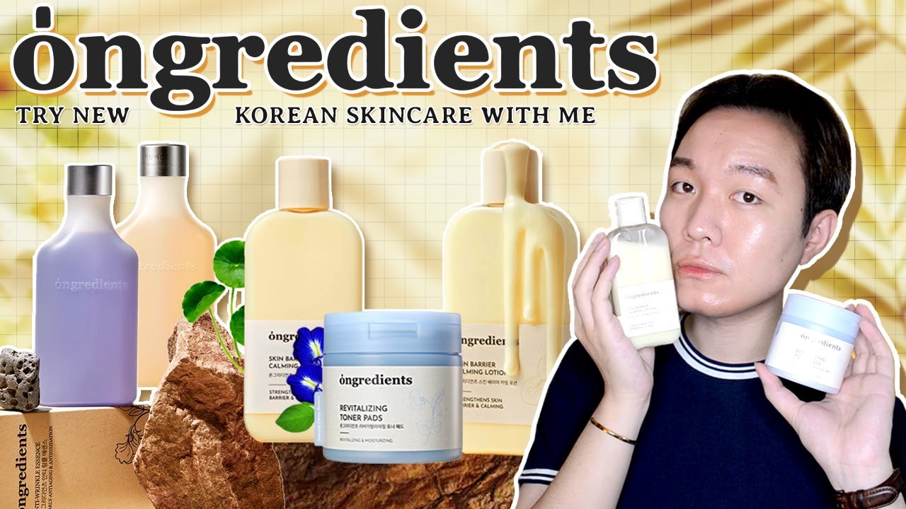 Ongredients Korean Skincare Review - Toner Pad, Essence, Lotion - K ...