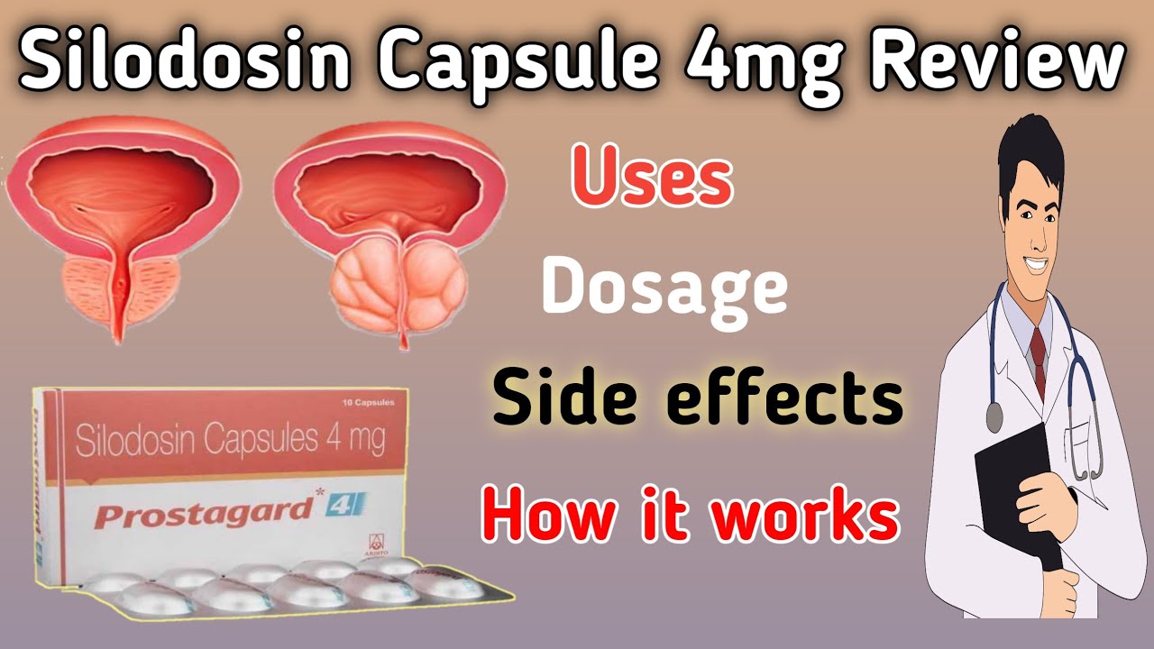 prostagard Capsule 4mg / Silodosin 4mg capsule / Prostagard capsule ...
