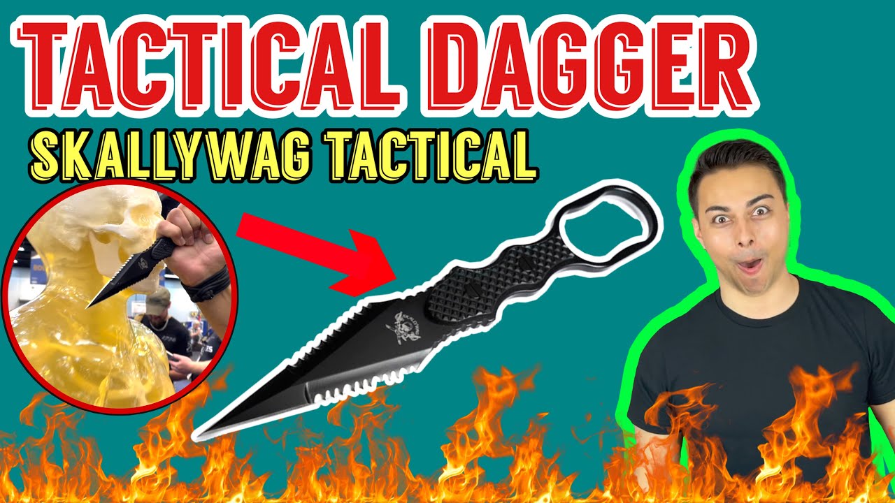 Self Defense CQB Dagger!? Skallywag Tactical Guardian Dagger Review ...
