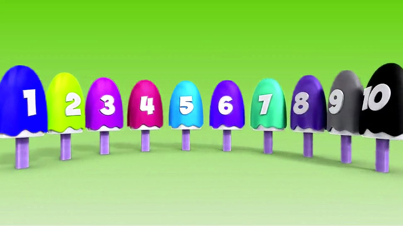 Learn Numbers with Number Ice Cream Popsicles Effects l Preview 2 Stan ...