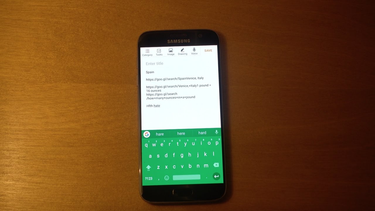 NEW Google Gboard Search Inside Keyboard Update Samsung Galaxy S7 ...