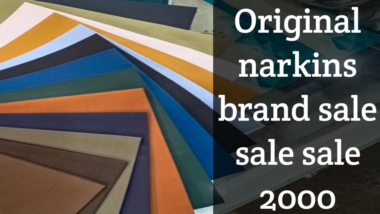 Original narkins brand | begest sale 2000 | whole sale price - YouTube