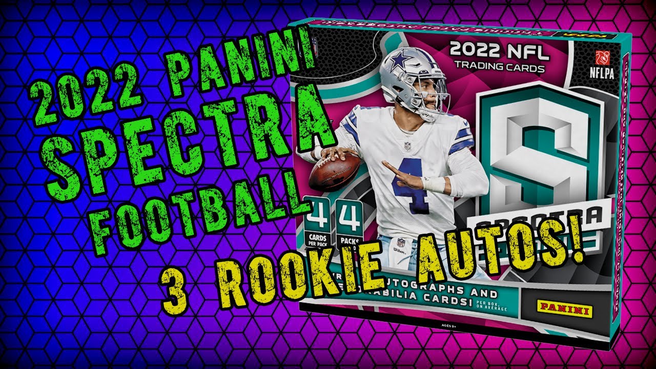 Spectra Hobby Box | 2022 Panini Spectra Football Box Review | Spectra ...