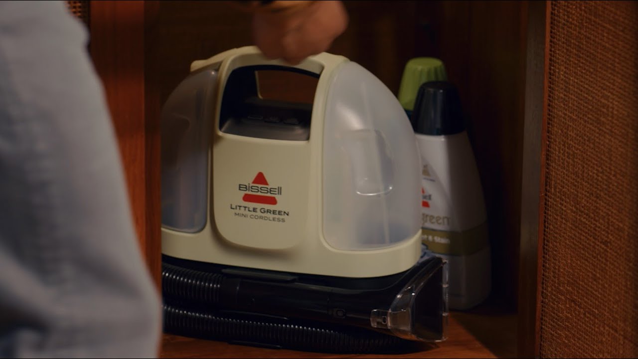 Little Green® Mini Cordless Portable Carpet Cleaner | Feature Overview ...