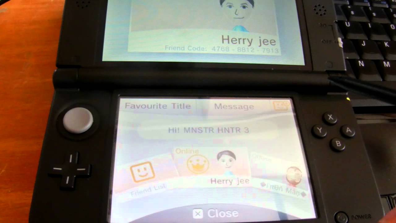 Nintendo 3ds/3ds XL Friend Code Exchange - YouTube