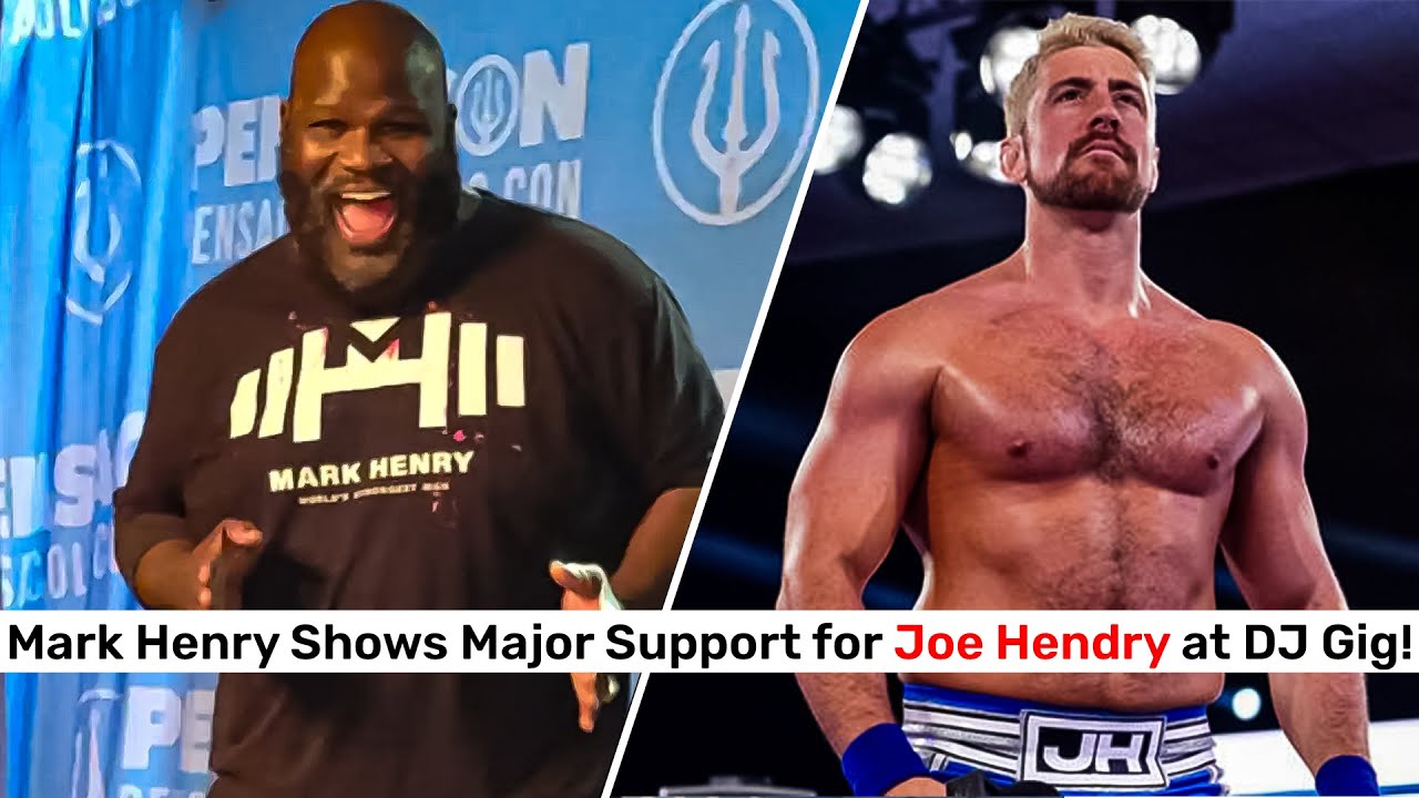 Mark Henry Shows Major Support for Joe Hendry at DJ Gig! - YouTube